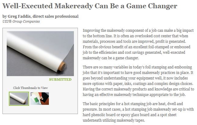 Reduce Your Makeready – Brandtjen & Kluge, LLC